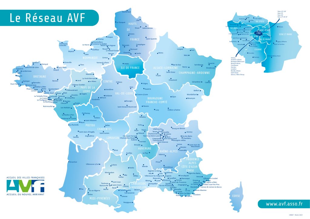 Le réseau AVF – Chaumont