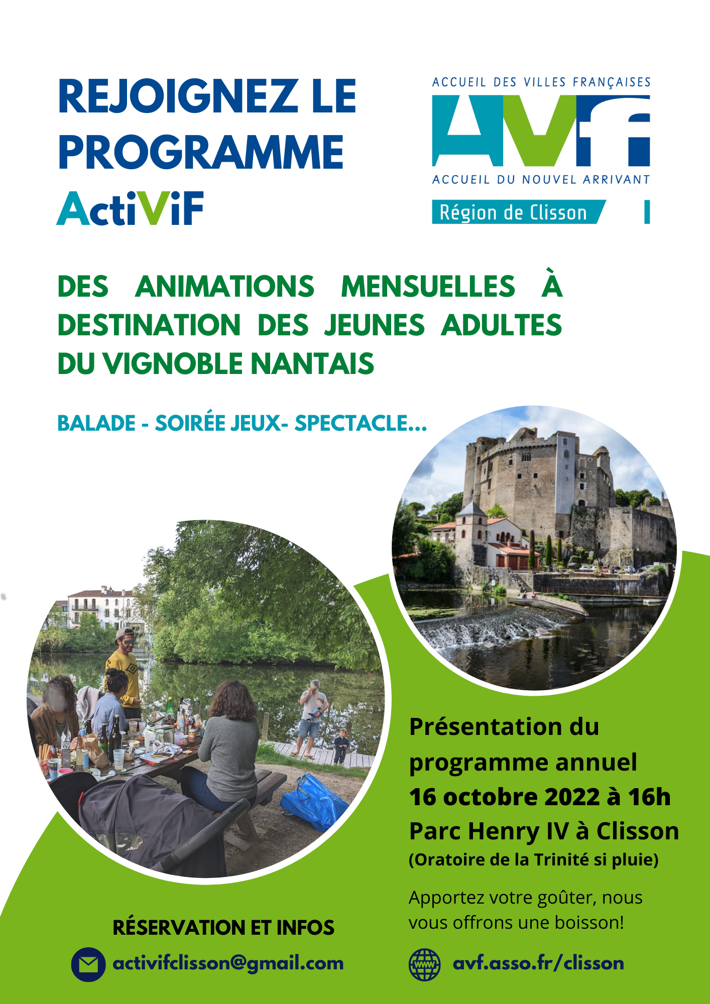 Rejoignez le programme ActiViF…. – Région de Clisson